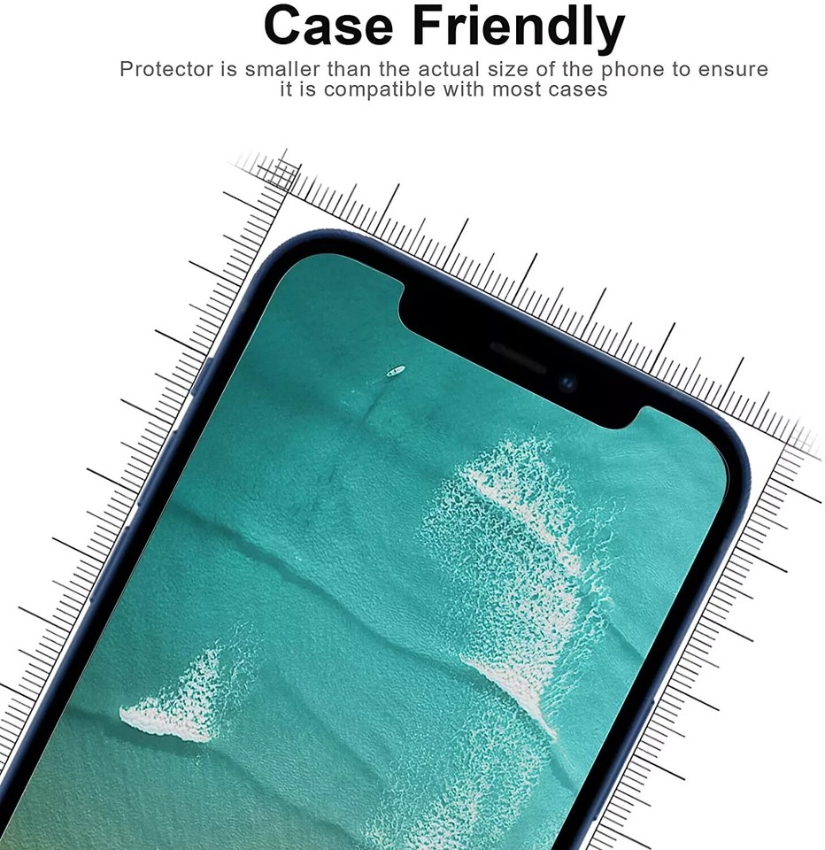 3 Pack for iPhone 17 16 15 14 13 Pro Max Privacy Tempered Glass Screen ...