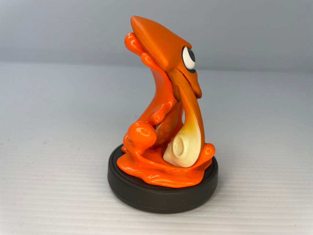 Amiibo Splatoon 2 Series Limited Edition Inkling Squid Limited Orange ...