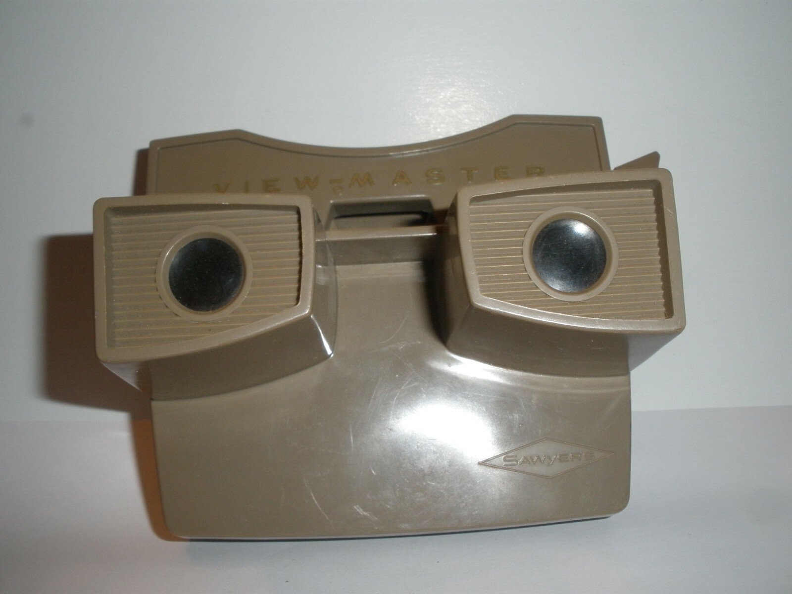 Vintage Viewmaster Viewer Sawyers Brown Tan Plastic Slide Picture View ...