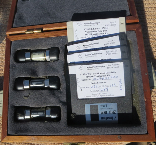 HP Agilent Keysight 85029B Verification Kit 7mm Precision 8753 Network ...