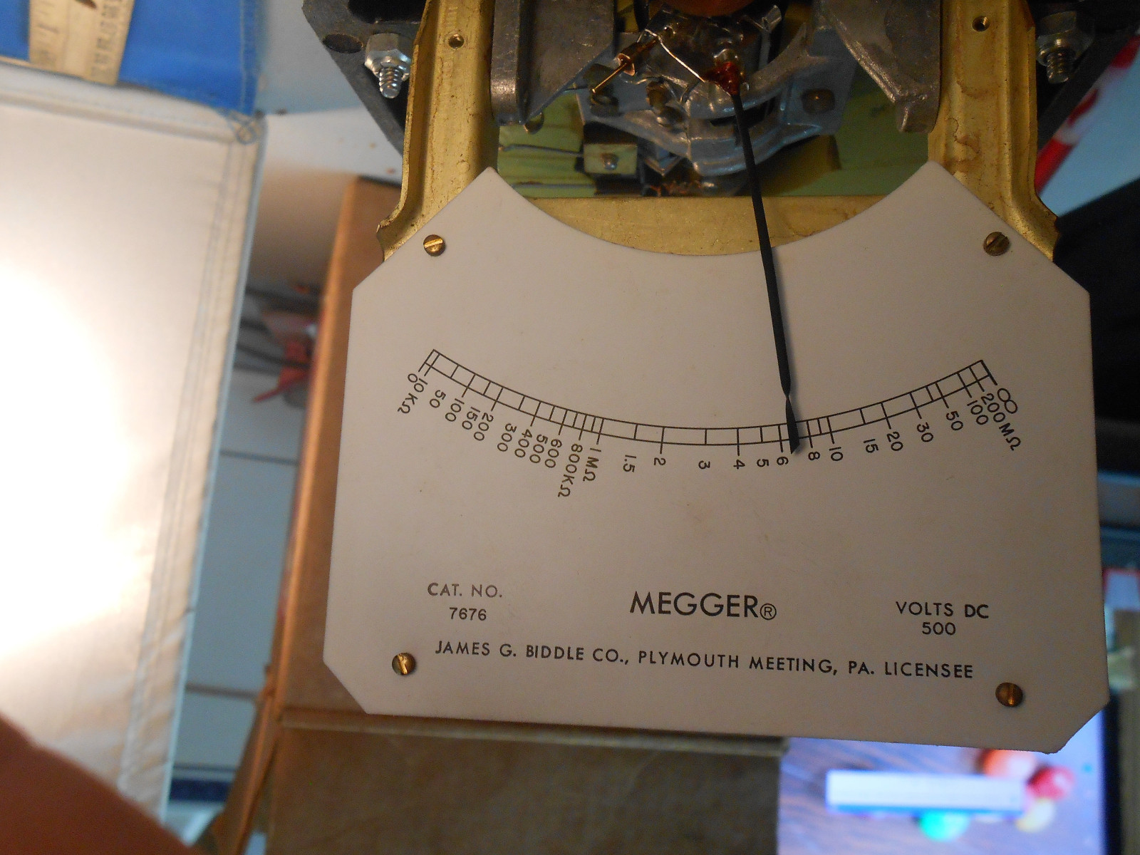 7676 JAMES G. BIDDLE CO. METER REPLACEMENT, MEGGER NEW OLD STOCK | eBay UK