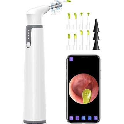 HD Ear Endoscope Otoscope LED Camera Tool Cleaning Ear Wax Pick Cleaner ...