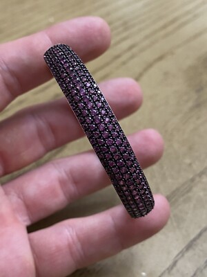 Vintage DK Sterling Silver 925 Designer Signed Pink Cluster Stones ...