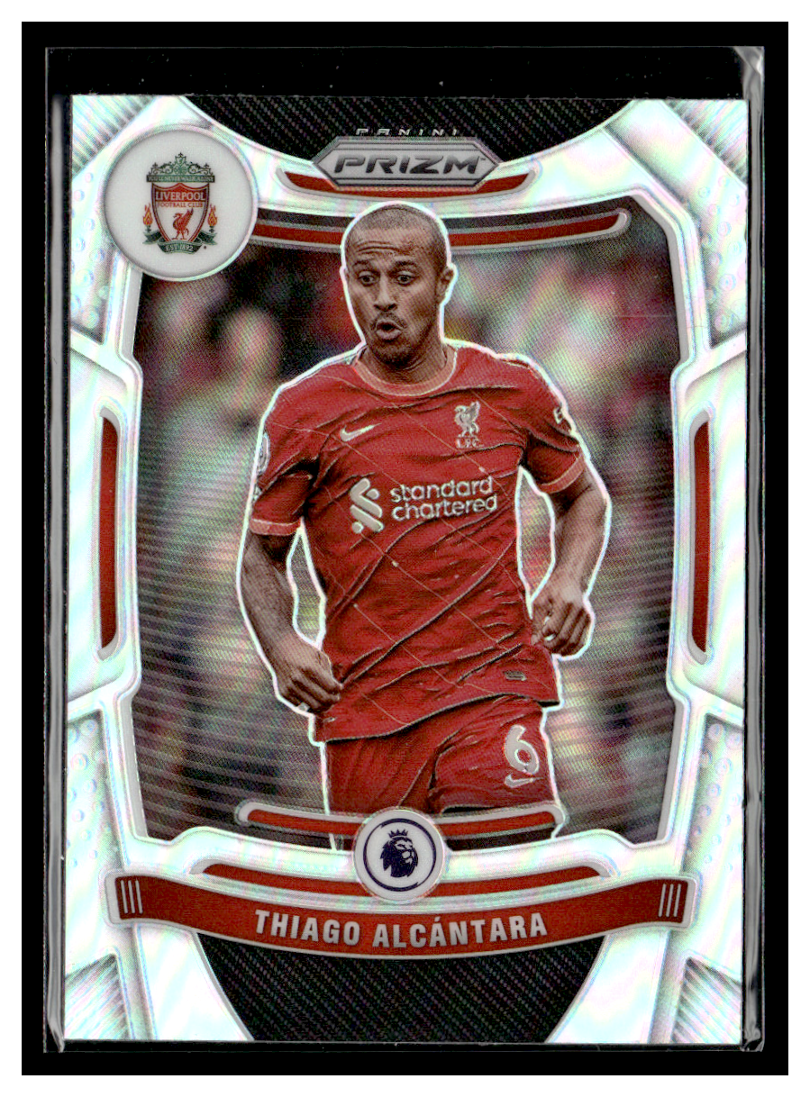 2021 Panini Prizm EPL #85 Thiago Alcantara Silver | eBay