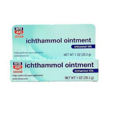 Rite Aid Ichthammol Ointment, 1 oz (28.3 g), 1 Count | eBay