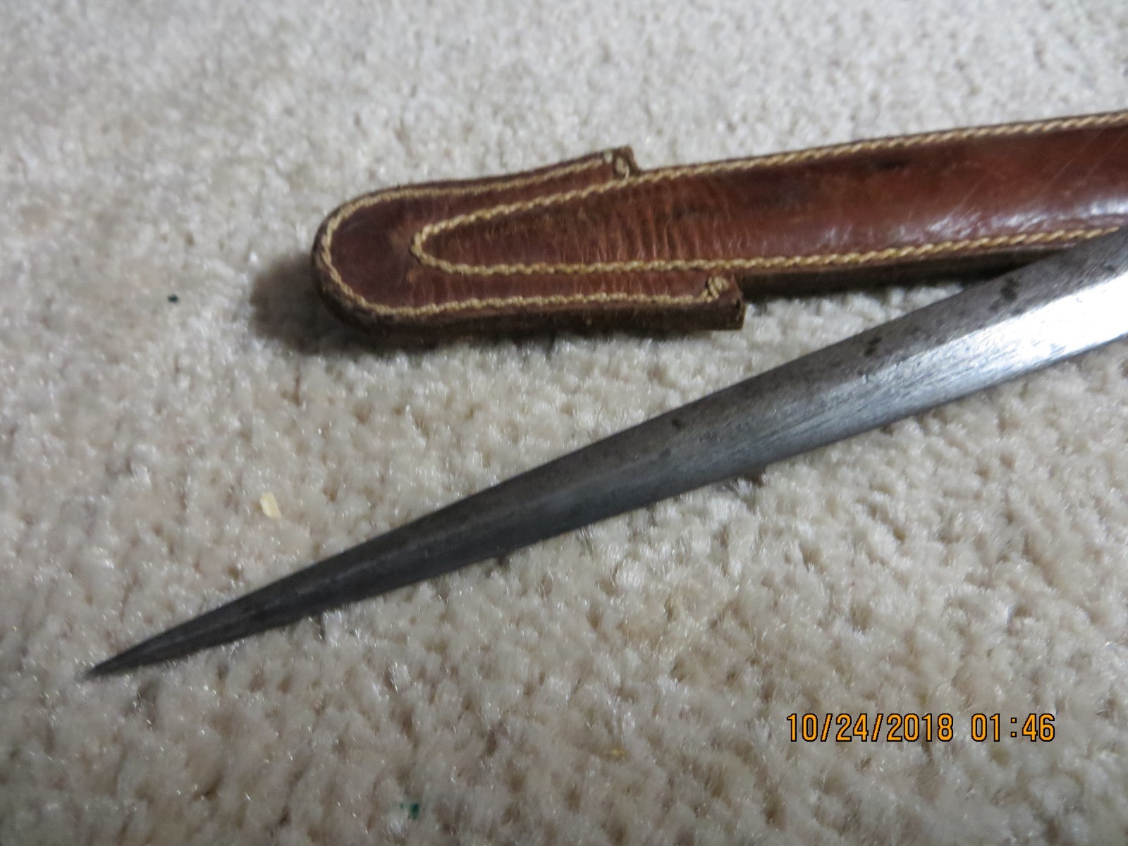 Vintage 19th Century Mexican Unusual Knife Dagger Devil with Boot ...