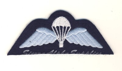 British Army Surplus Issue Sew on RAF Regiment Parachute Jump Wings ...
