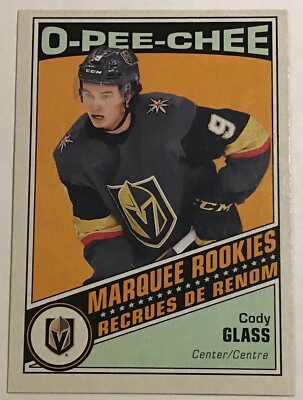 2019-20 CODY GLASS UD SERIES 2 O-PEE-CHEE UPDATE RETRO ROOKIE #642 ...