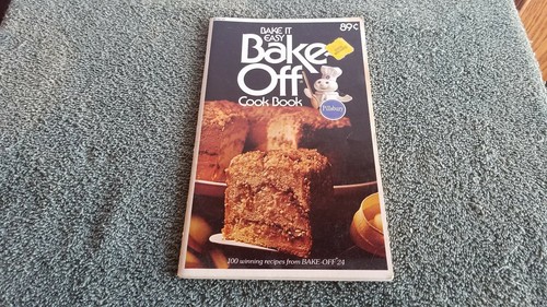 Vintage PILLSBURY Bake It Easy Bake Off Cook Book R1