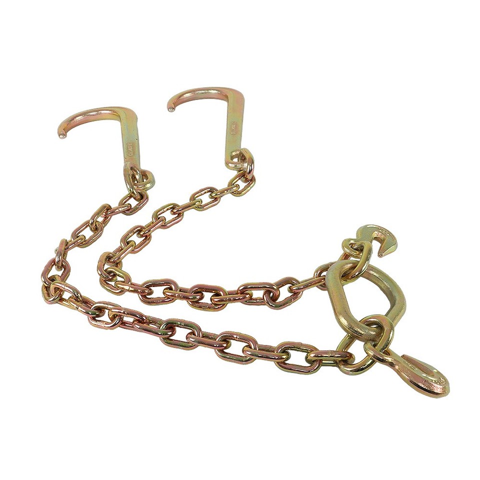 15" Large G70 V-Chain J Hooks 2' Flatbed Tow Truck Rollback Wrecker ...