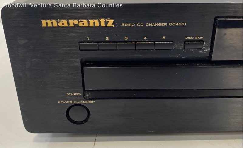 Marantz CC4001 Compact Disc Player 5 Disc CD Changer | eBay