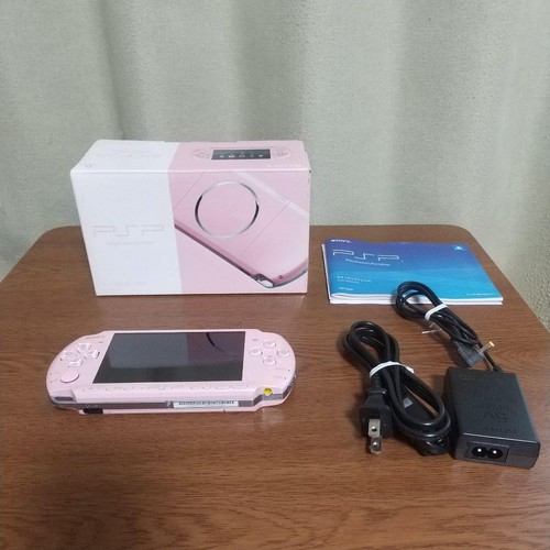 Sony PSP Plystation Portable Console Blossom Pink PSP-3000ZP with Box ...
