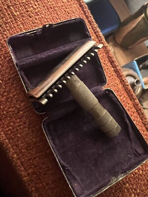 Vintage 3-Piece Miniature Travel Safety Razor Made In Germany | eBay