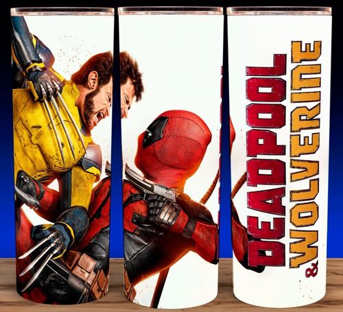 Deadpool and Wolverine Comic Book Super Hero Cup Mug Tumbler 20 oz | eBay