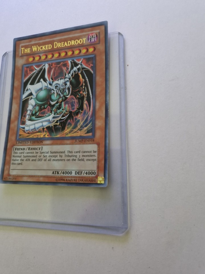 Yugioh The Wicked Dreadroot Ultra Rare, Ltd. Edition, JUMP-EN018 | eBay.de
