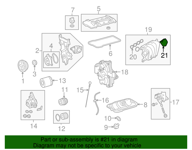 Genuine Toyota Scion 2004-2021 Throttle Body Gasket 2227175031 OEM for ...