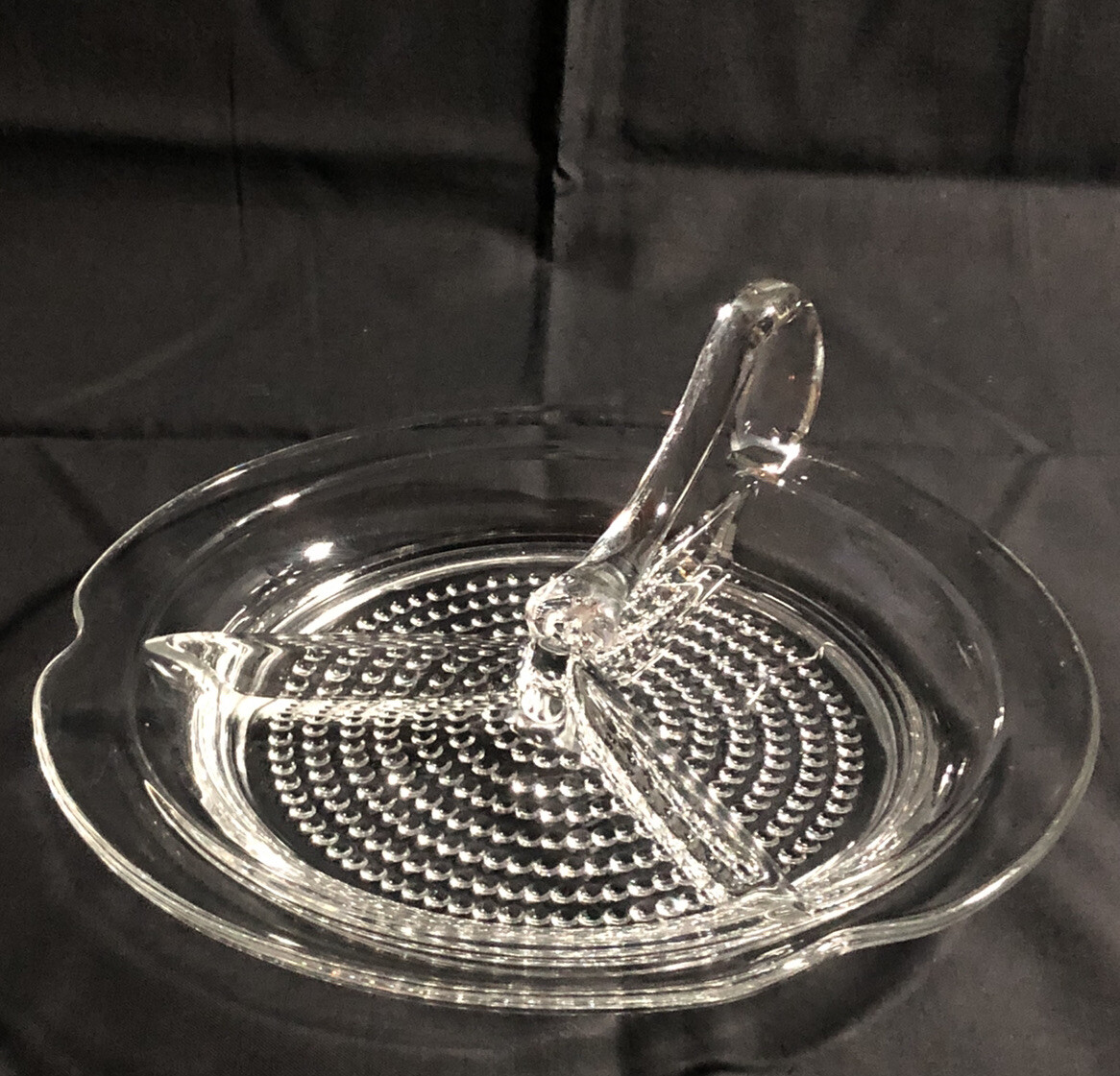 Duncan & Miller Tear Drop Divided 3 Part Crystal Relish Dish 8 1/4 ...