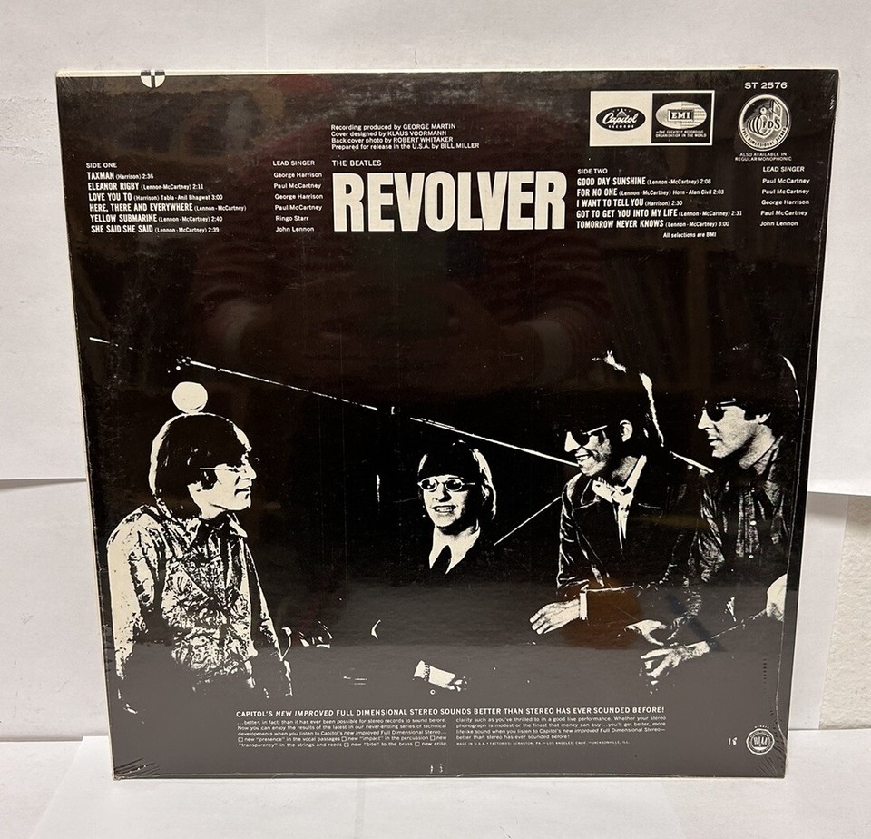 Beatles - Revolver - Sealed 1968 Capitol - RIAA #18, SEALED Vinyl | eBay