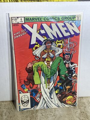 X-Men Annual #6 (1982): Dracula and The Darkhold! Vampire Storm! Marvel ...