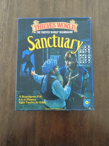 Thieves World Sanctuary Board Game - Mayfair 451 - Complete 29877025008 ...