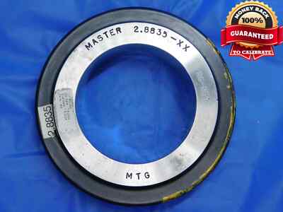 2.8835 CL XX MASTER PLAIN BORE RING GAGE 2.8750 +.0085 OVERSIZE 2 7/8 ...