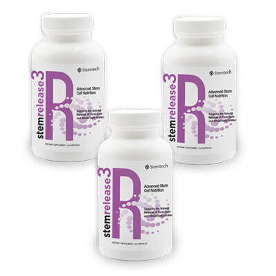 StemRelease3 SRE by StemTech 60 Capsules Advanced Stem Cell Nutrition ...