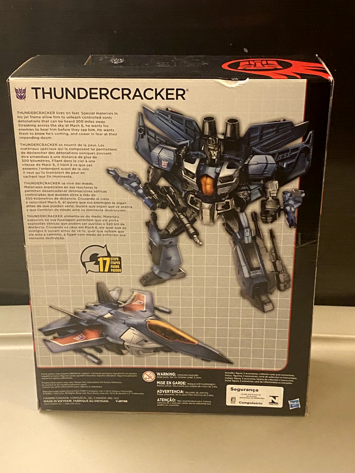 Hasbro Transformers Combiner Wars Thundercracker Jet | eBay