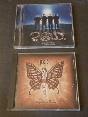 POD CD Payable On Death Satellite Lot Of 2 Thrash Metal Excellent Clean ...