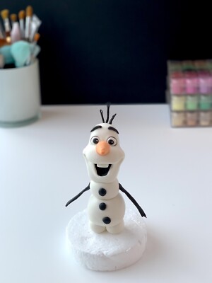 Frozen Olaf Handmade Edible Birthday cake topper | eBay UK