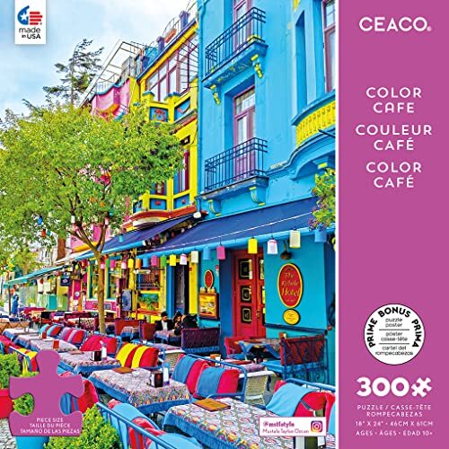 Ceaco - Scenic Photography - Color CafÃ© - 300 Piece Jigsaw Puzzle | eBay