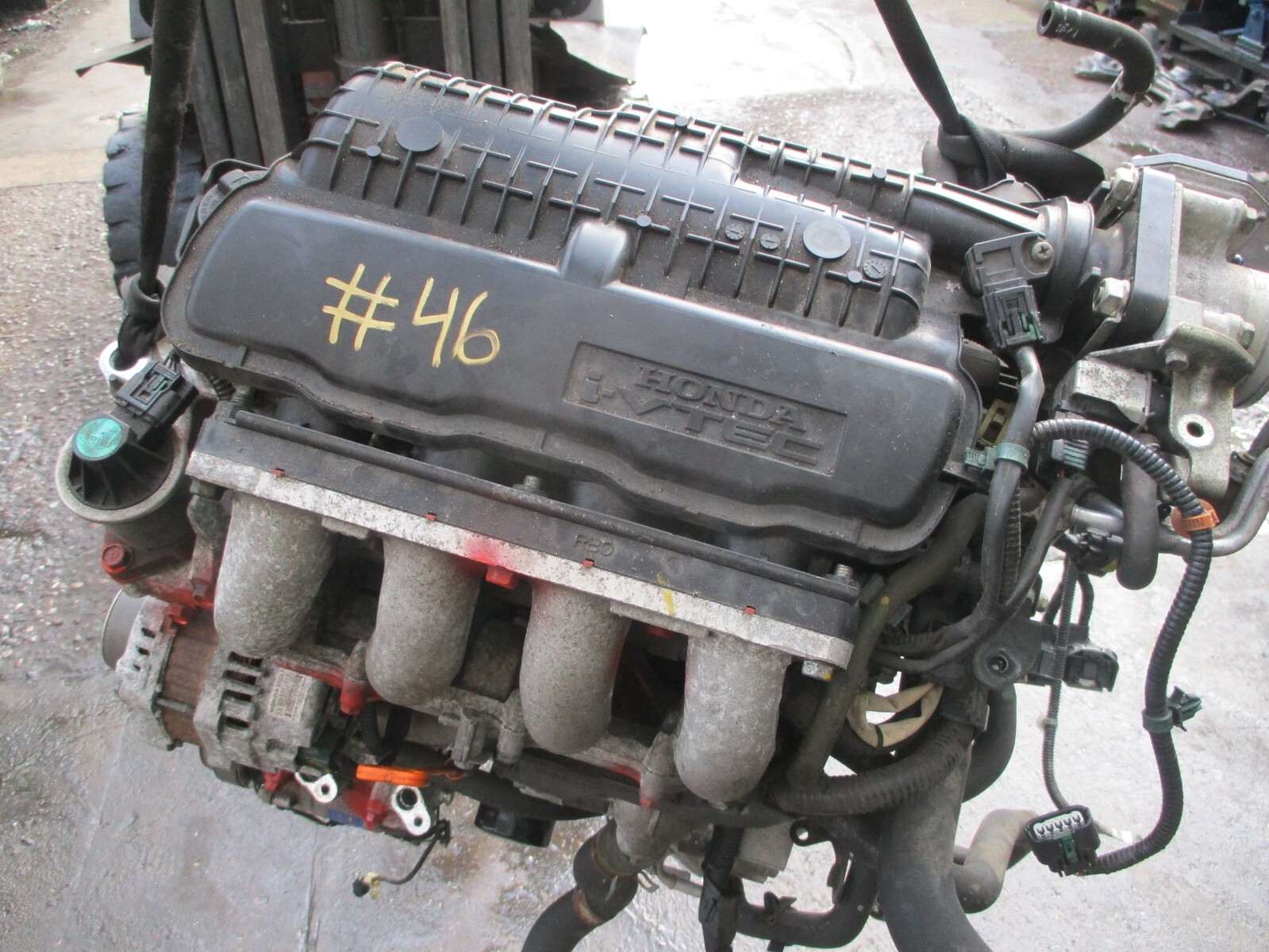 Honda Jazz VTEC Engine L13Z1 Complete 1.3 Petrol 1339cc 5 Door 2014 Mk3 ...