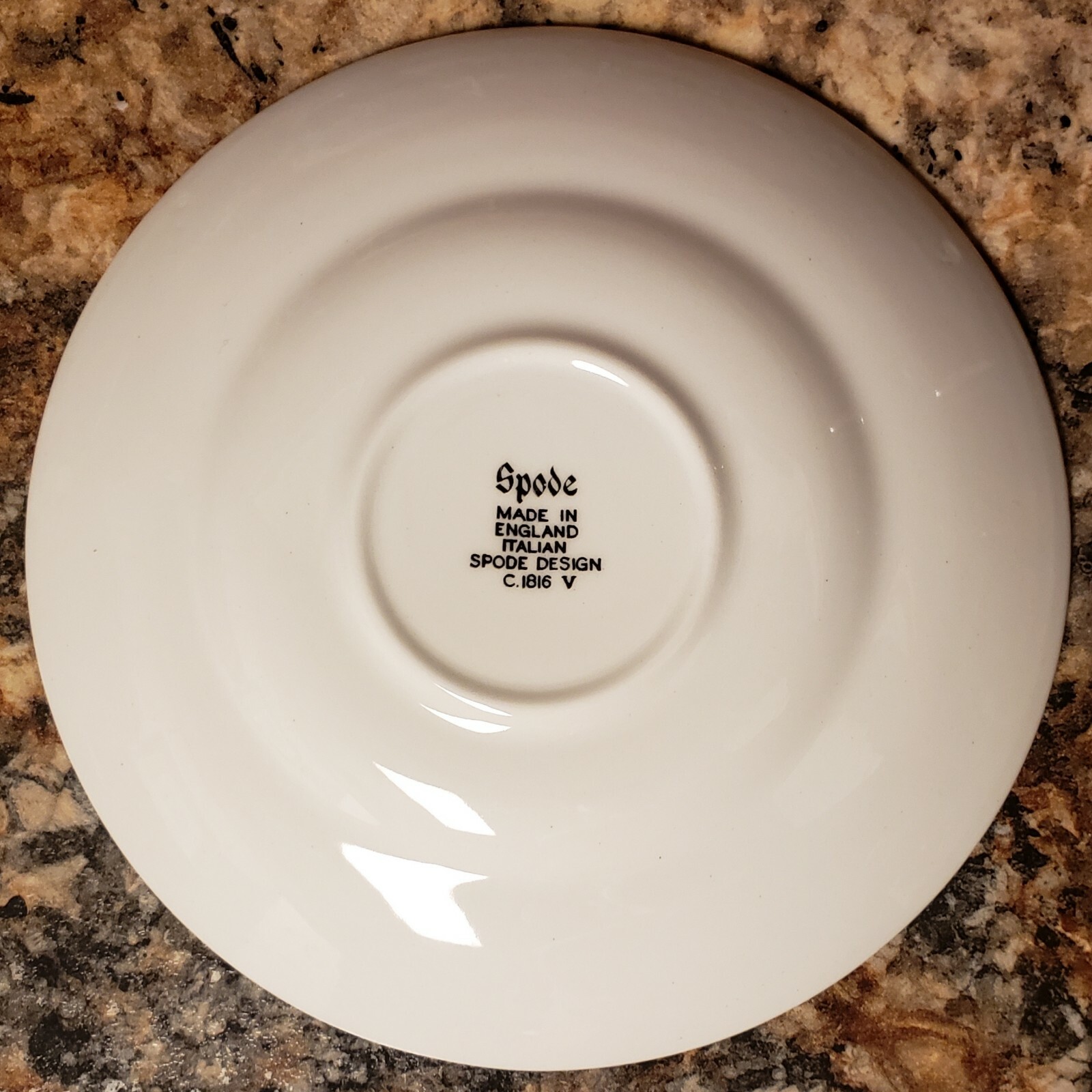 Spode England c1816 Blue ITALIAN TEA CUP & SAUCER SET | eBay