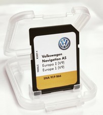 VW SAT NAV SD Card Genuine 5NA919866 EU 2018 Maps V9 Discover Media ...
