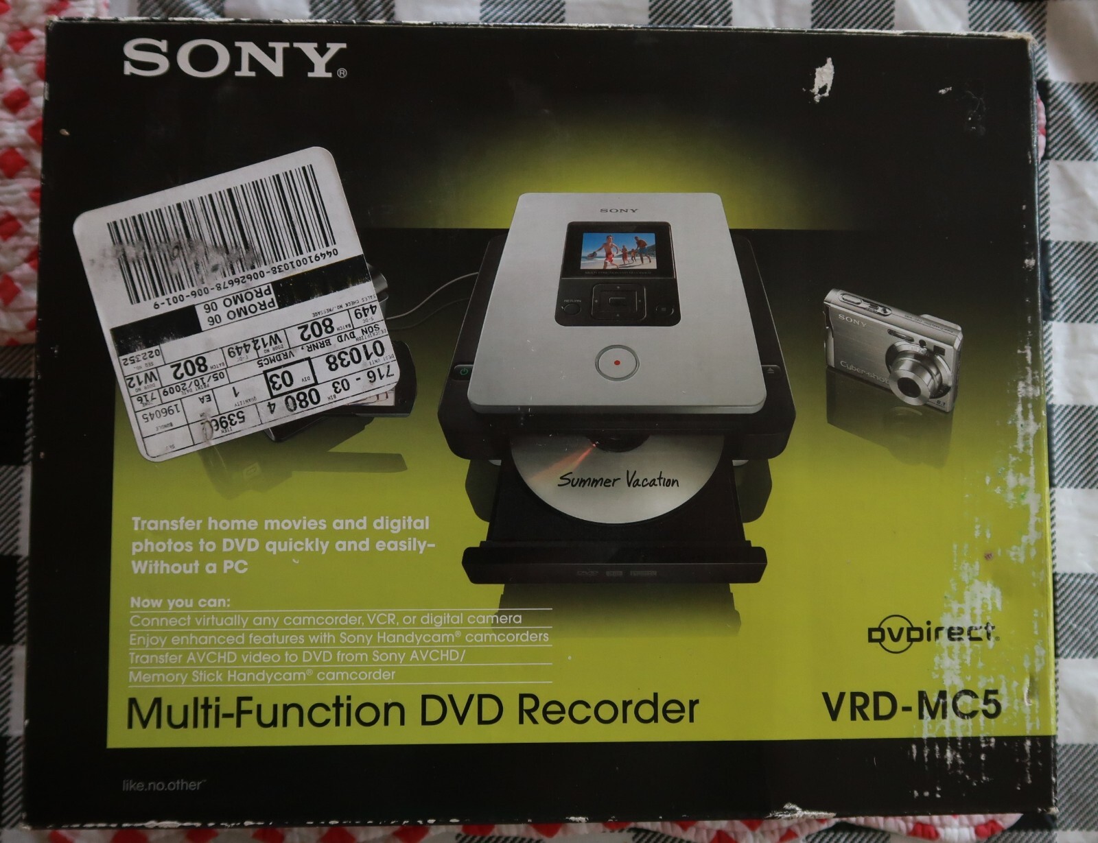 Sony DVDirect VRD-MC5 DVD Recorder Tested CLEAN 27242718852 | eBay