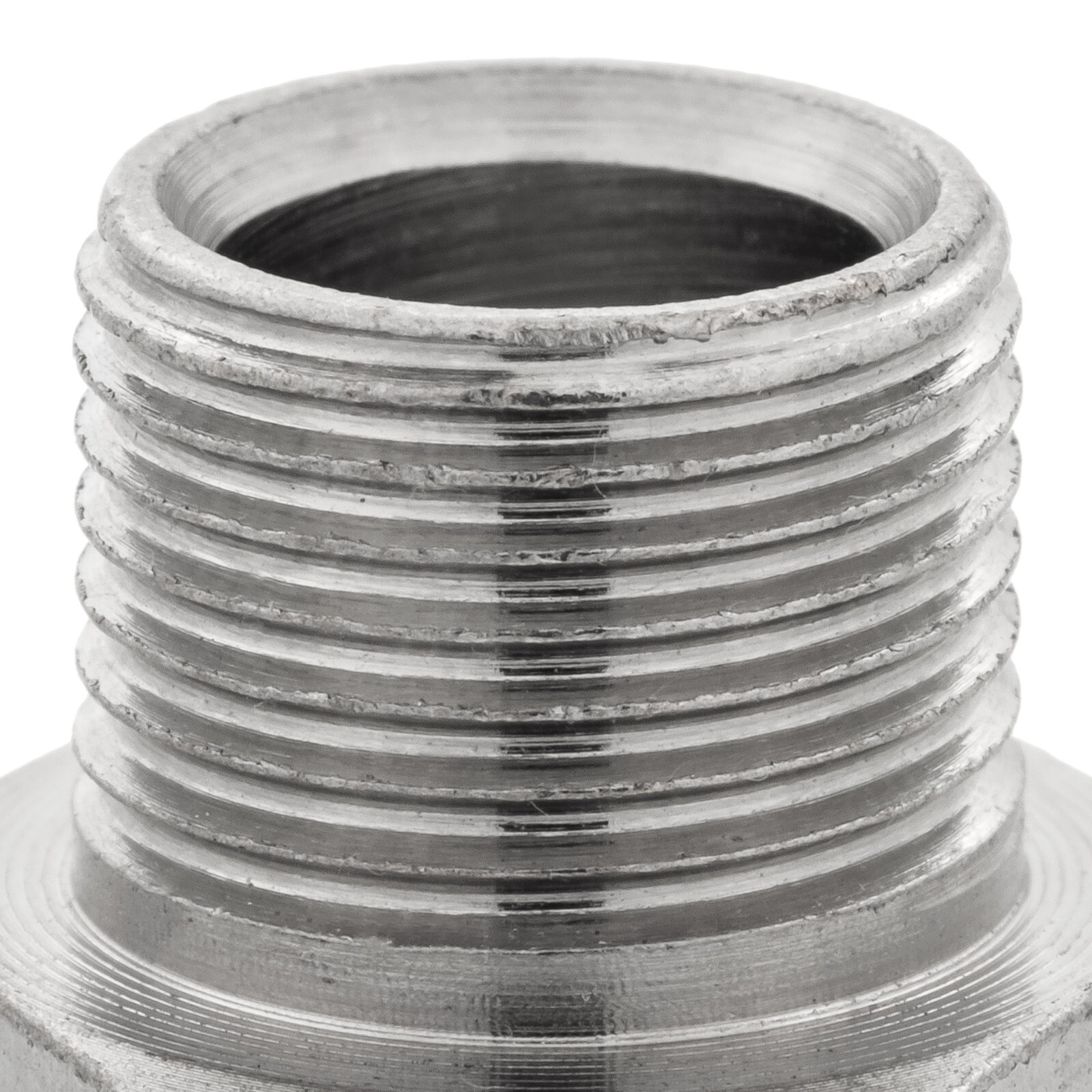 1/4" BSP Female To M12 x 1mm Male Pipe Reducer Fine Thread Nickel ...