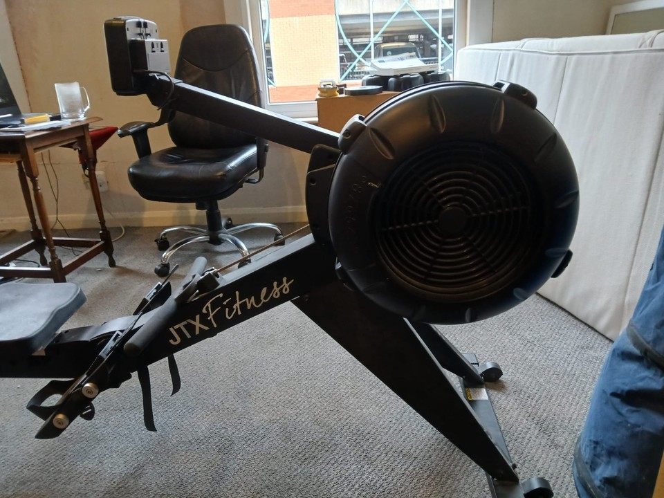 JTX Ignite Air Rowing Machine Low Usage | eBay UK