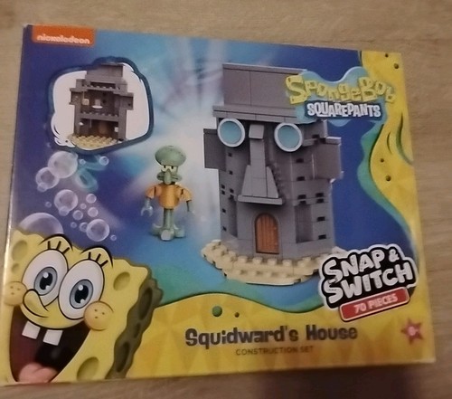 SpongeBob SquarePants Snap & Switch 70 Pieces Squidward's House ...