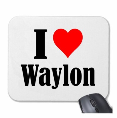 MOUSEPAD Mauspad I Love Waylon Ich Liebe Waylon | eBay.de