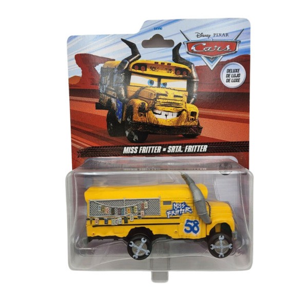 Disney Pixar Cars DXV94 1:55 School Bus - Yellow for sale online | eBay