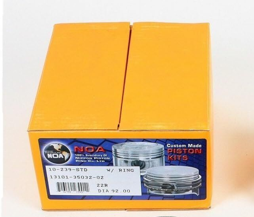 NPR Pistons+Rings Kit for 1985-1995 Toyota Truck Celica 2.4L 22R/22RE ...