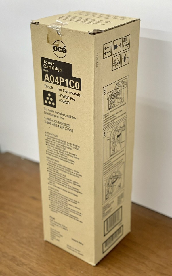 Genuine Oce Black Toner Cartridge A04P1C0 - NEW - For CS650 Pro and ...