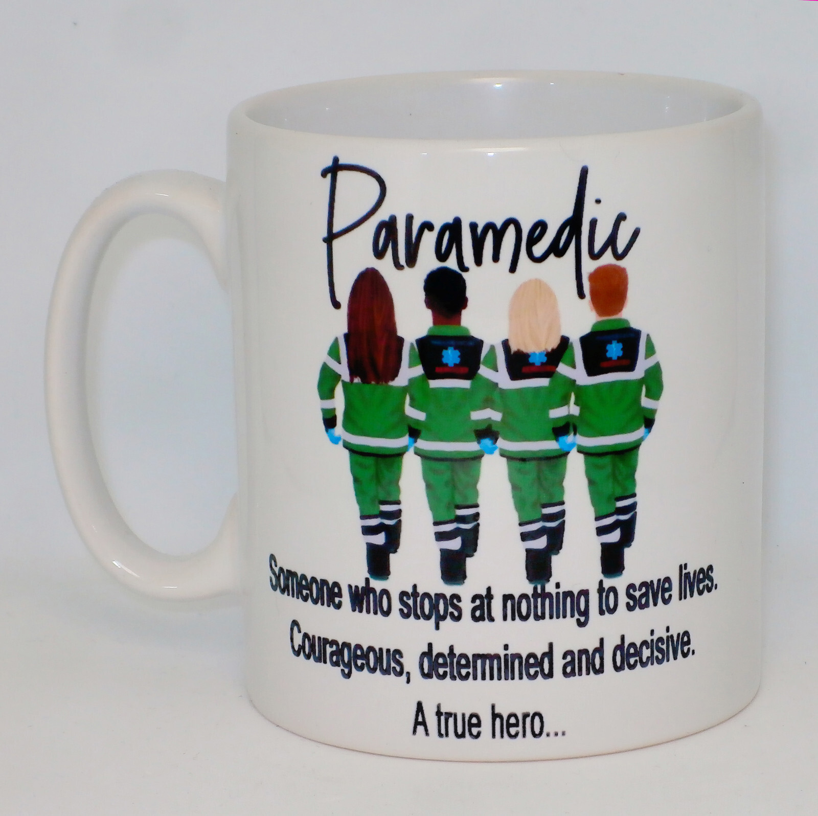 Paramedic True Hero Mug Can Personalise Medic Ambulance Driver HCA NHS ...