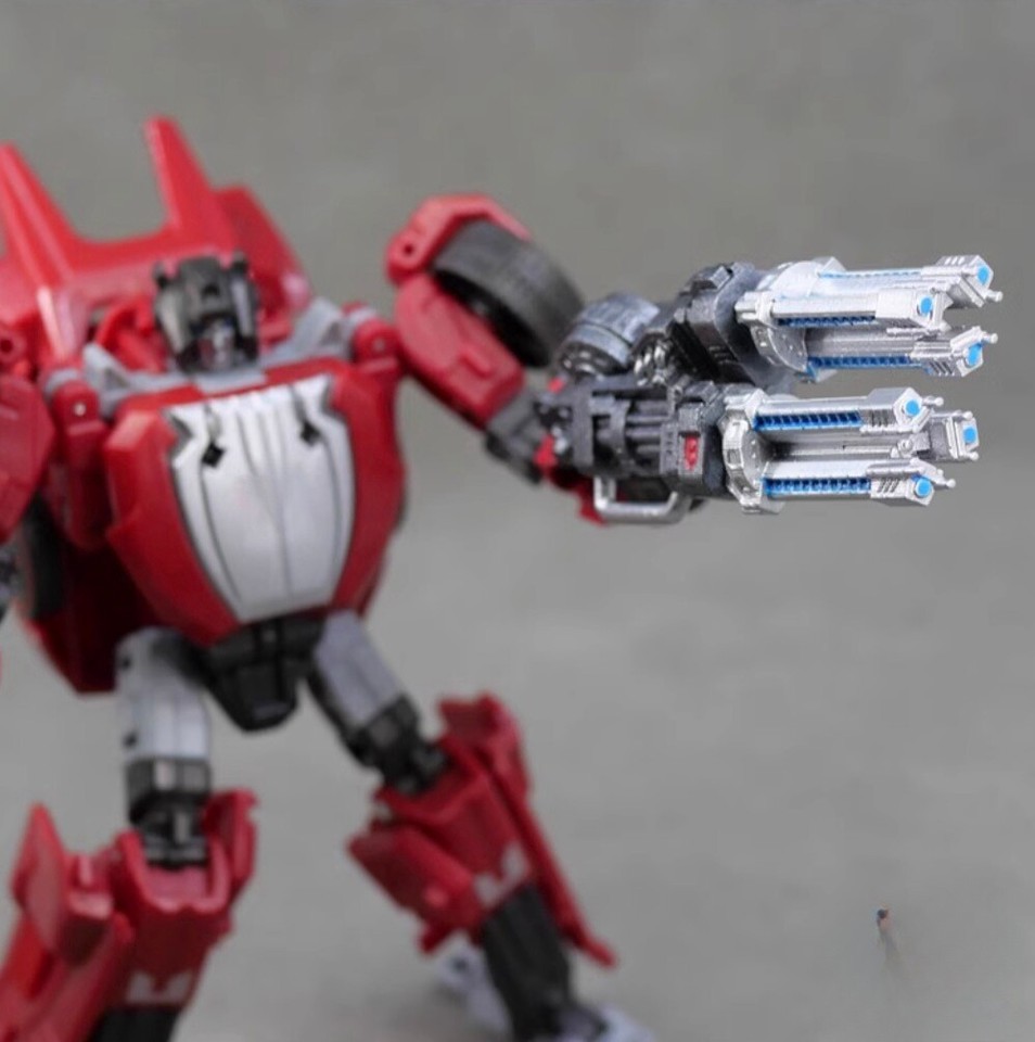 3D DIY Weapon Upgrade Kit For WFC Sideswipe Megatank Star cream FOC BEE ...