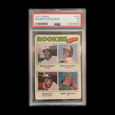 1977 Topps Rookie Outfielders #473 PSA 1.5 | eBay