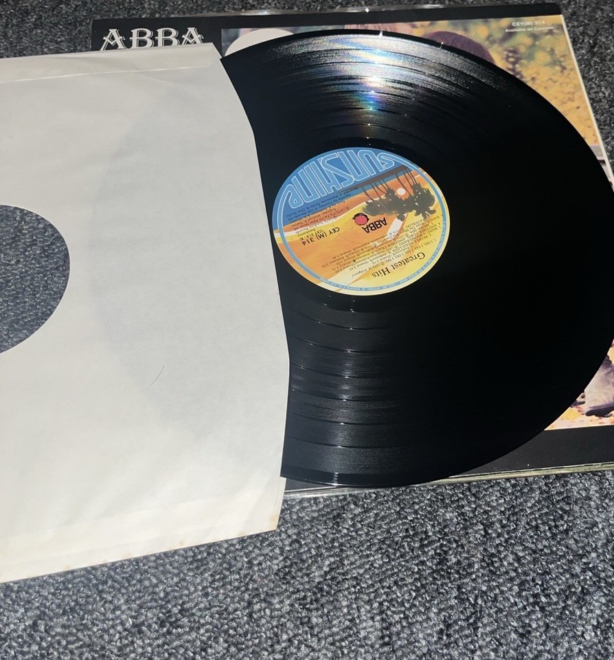 ABBA Greatest Hits Gatefold vinyl LP Epic s epc 69218 | eBay UK