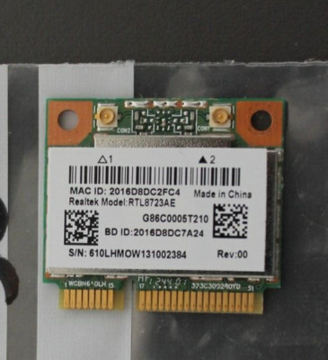 Carte Wifi Realtek RTL8723AE pour TOSHIBA PRO C850 | eBay