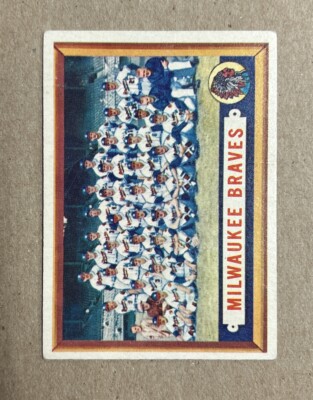 1957 Topps Baseball Milwaukee Braves Card #114 | eBay