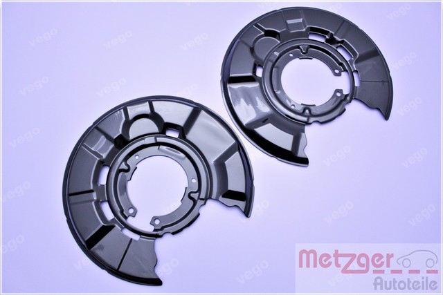 2x ORIGINAL METZGER ABDECKBLECH ANKERBLECH HINTEN 34216792239 ...