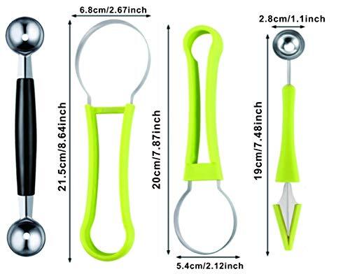 Fruit Carving Tools Set Fruit Peeler Melon Baller Scoop Kitchen Tools ...