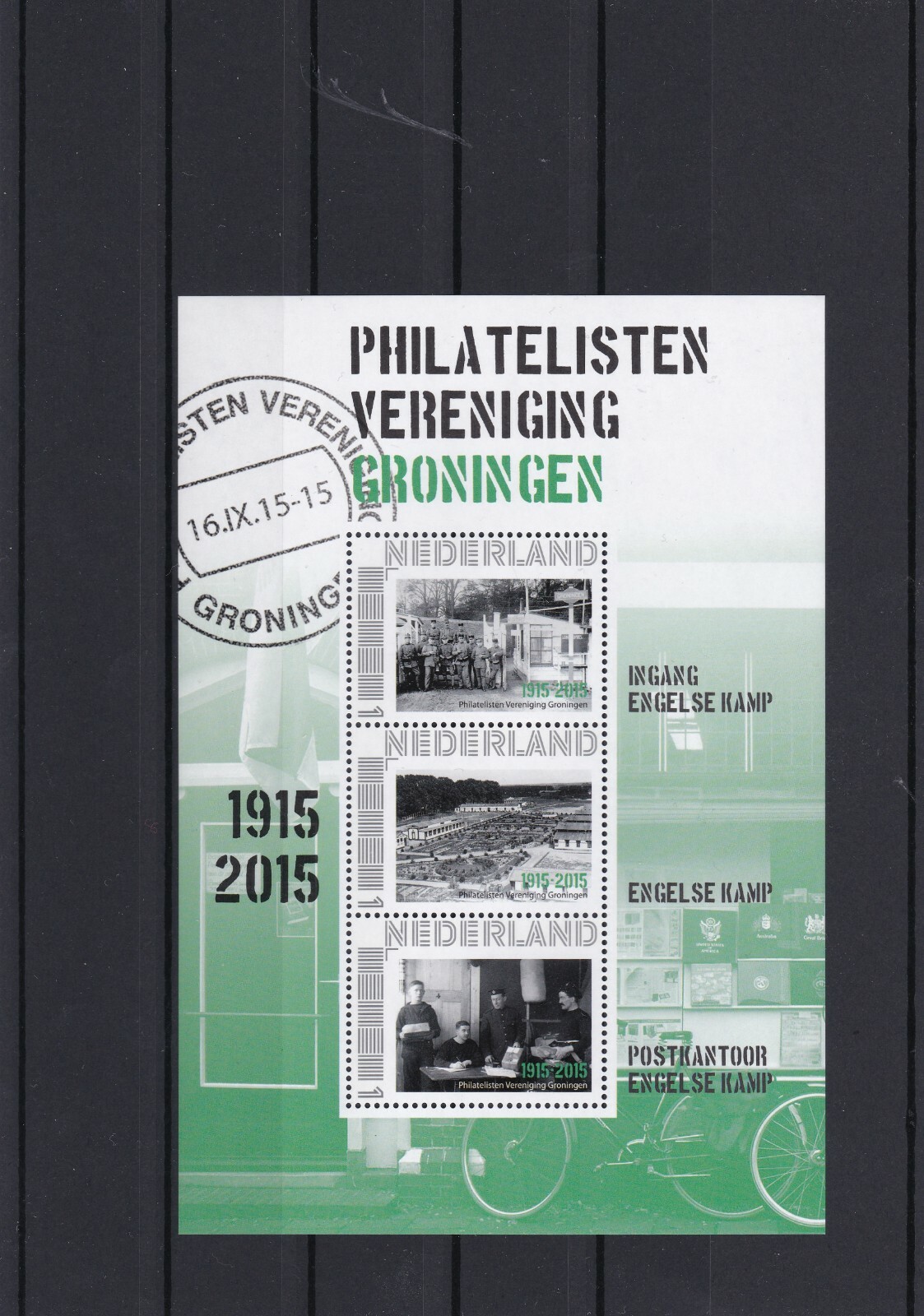 Stamps Netherlands Philatelisten Vereniging Groningen - 1915-2015 ...